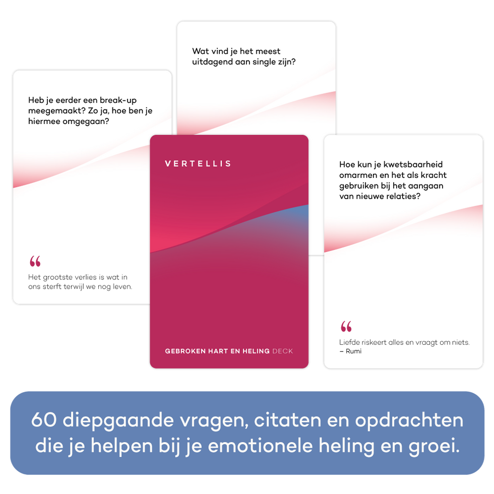Gebroken Hart en Heling Deck - kom sterker uit een relatiebreuk 💔 ...